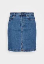 Minimum LIFA - Minirock - medium blue/blue denim - Zalando.ch