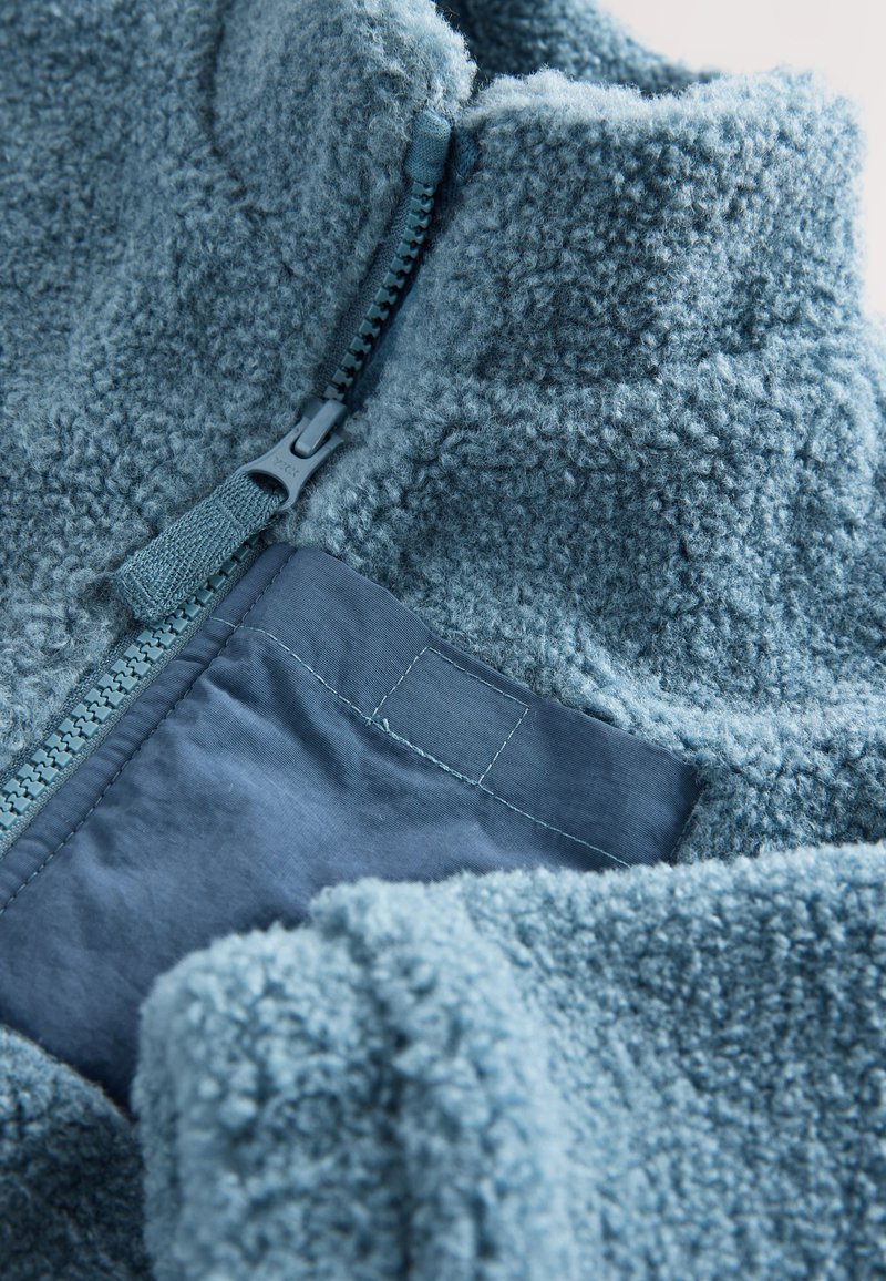 Next REGULAR FIT - ZIP THROUGH - Forro polar - blue/azul - Zalando.es