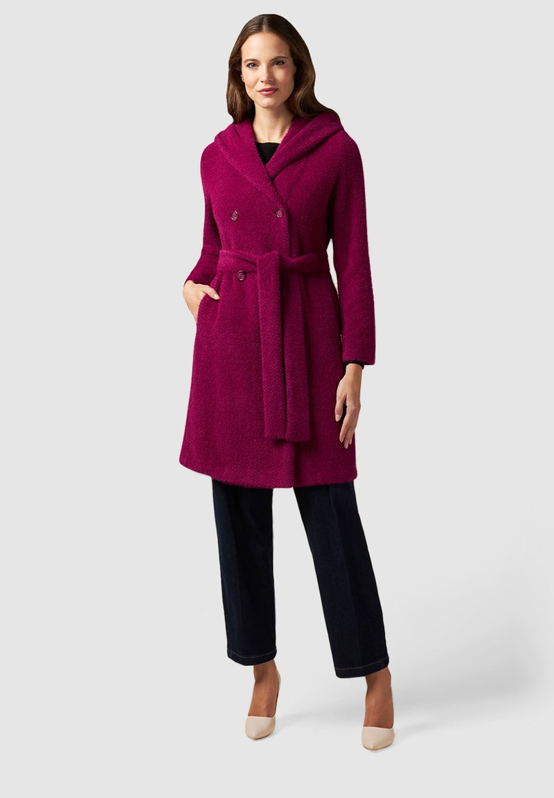 Oltre WITH HOOD - Mantel - viola/donkerpaars - Zalando.nl