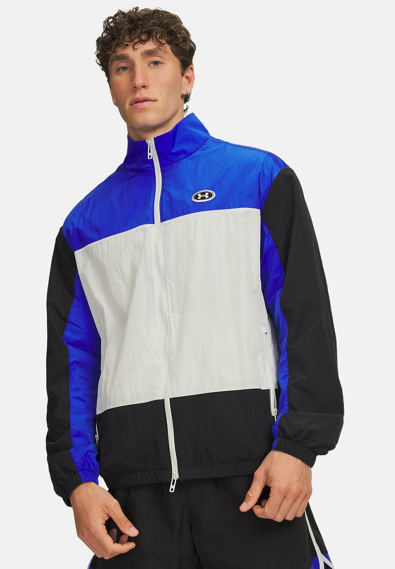 Under Armour ICON WOVEN TRACK - Trainingsvest - ultimate black/zwart ...