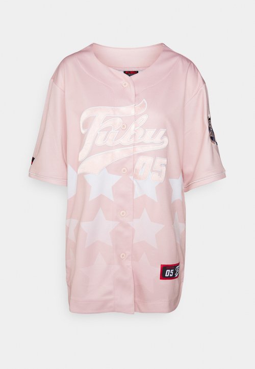 FUBU FW231-017-2 COLLEGE VARSITY - Bombertakki - light pink offwhite ...