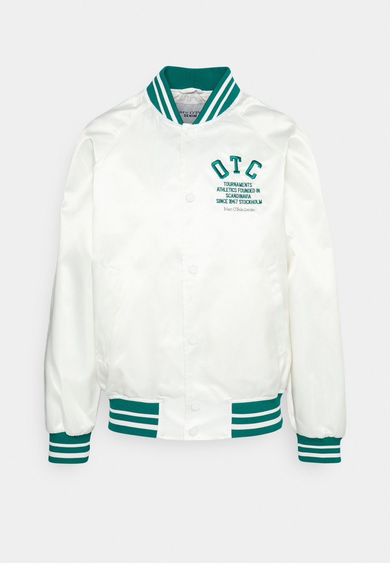 Marc O'Polo DENIM COLLEGE JACKET WELT POCKETS COLLAR RAGLAN SLEEVES TWO ...