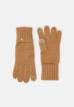 Lauren Ralph Lauren CUFF GLOVE - Gloves - classic camel/camel - Zalando.de
