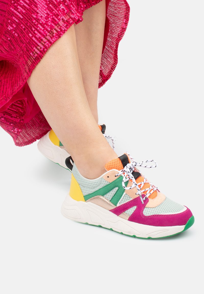 Posh by Poelman CAROCEL MET TEDDY - Sneakers basse - multicolor ...