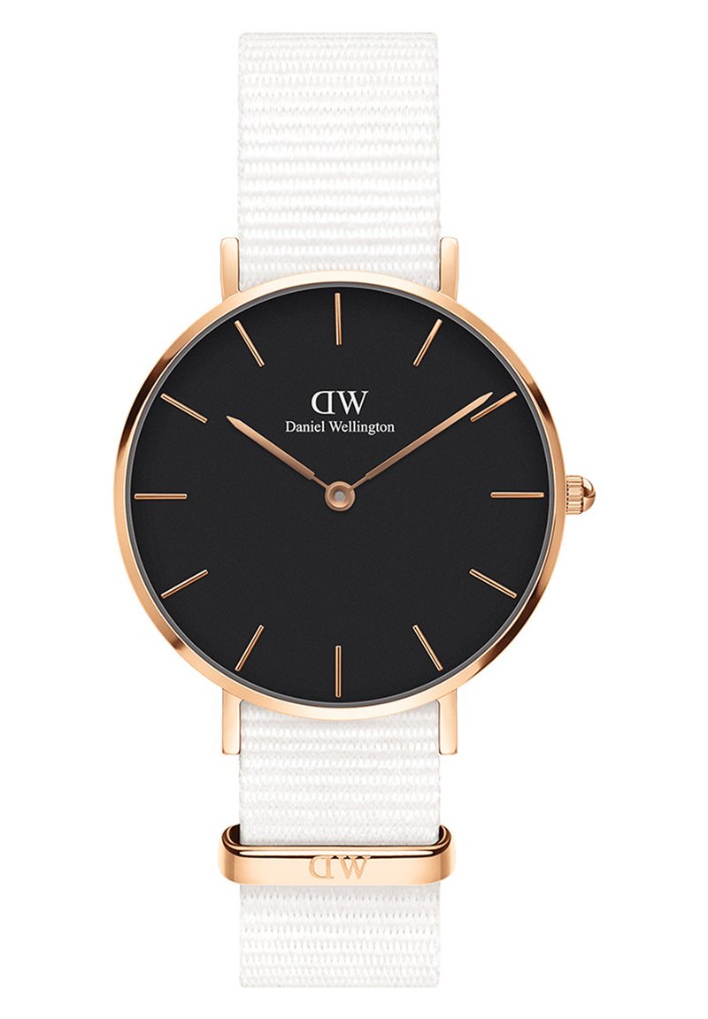 Daniel Wellington PETITE DOVER 32MM - Watch - rose gold-coloured/white ...