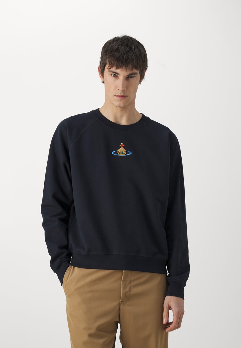 Vivienne Westwood RAGLAN UNISEX - Sweatshirt - navy/dark blue - Zalando ...