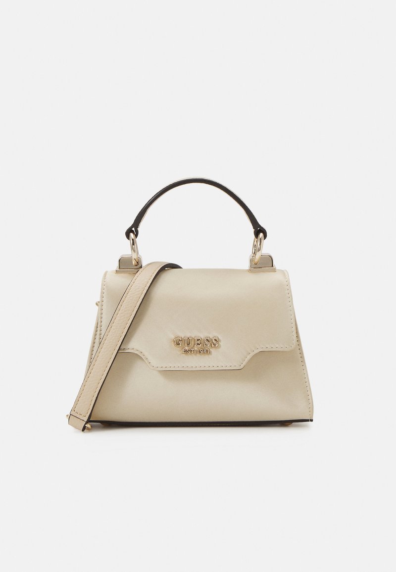 Guess VELINA - Handbag - pale gold-coloured/gold-coloured - Zalando.co.uk