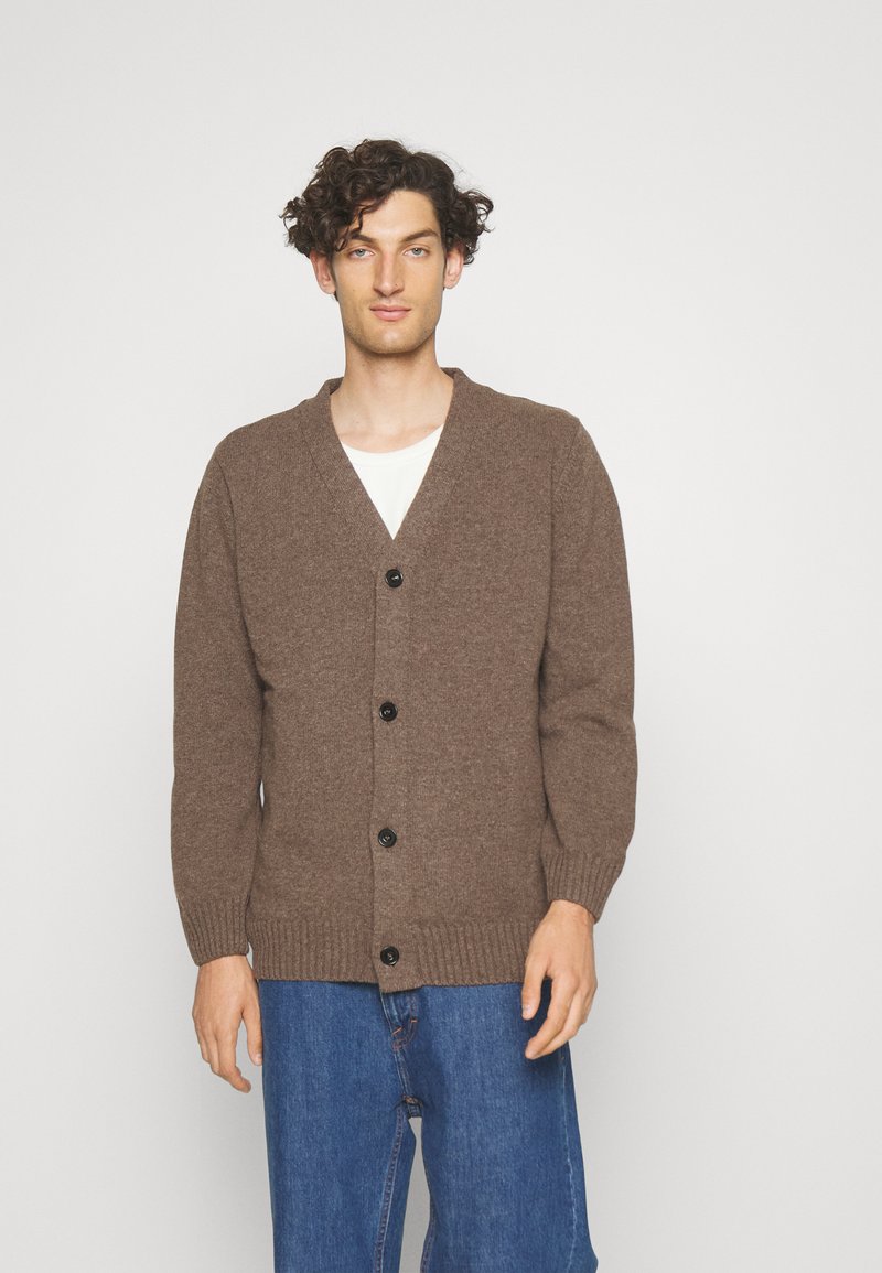 Rotholz CARDIGAN UNISEX - Kardigan - rosewood/pruun - Zalando.ee