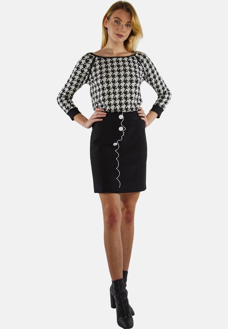 TOOche PICASSO - Minirock - schwarz - Zalando.de