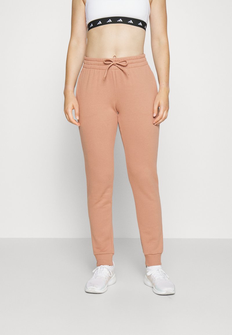 Adidas Sportswear Essentials Linear Cuffed Pant Jogginghose Clay