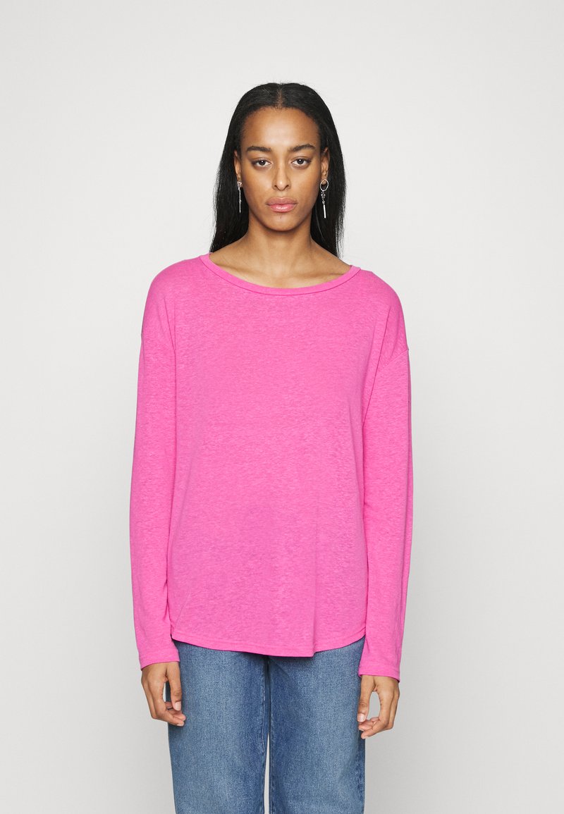 Gap Tall BLEND BOAT - Topper langermet - standout pink/neonrosa ...