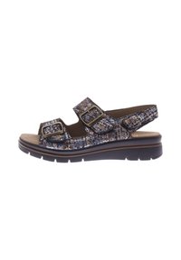 Fidelio GLORY G - Sandalen met sleehak - black/zwart - Zalando.nl