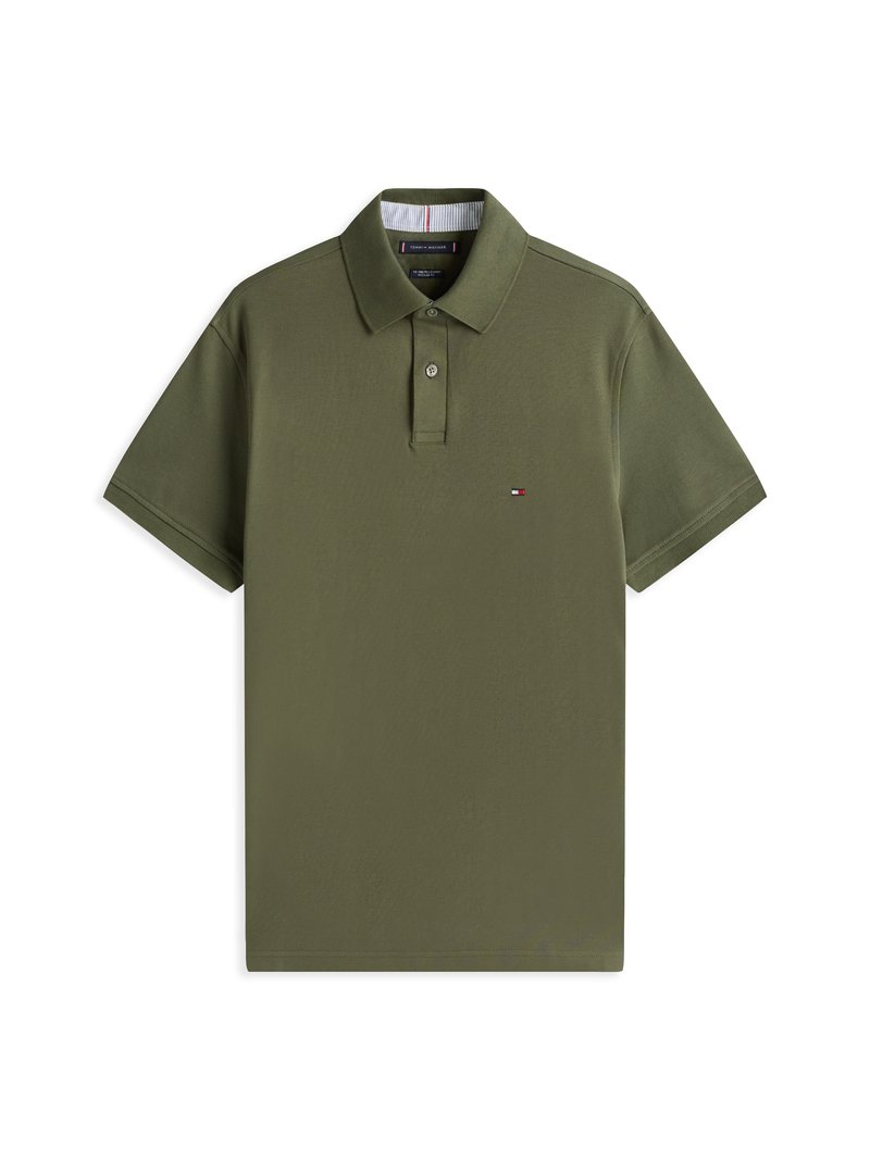 Tommy Hilfiger 1985 REGULAR FIT PIQUE POLO SHIRT - Polo - army green ...