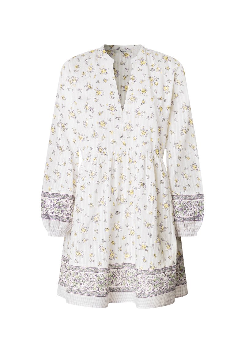 Pepe Jeans LIA - Day dress - mousse white/off-white - Zalando.co.uk