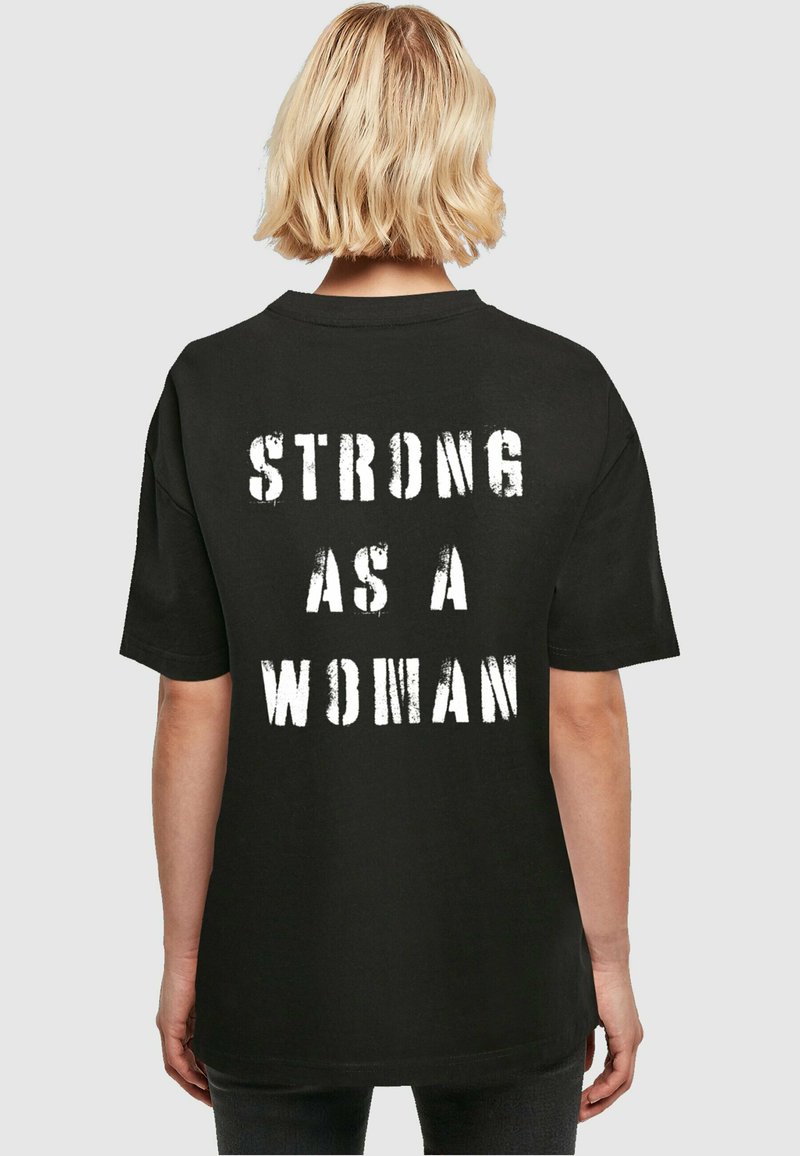 Merchcode WD - STRONG - Camiseta estampada - black/negro - Zalando.es