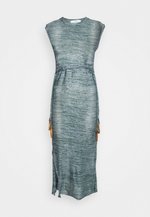 BLOKE FULL FASHIONED DRESS WITH DRAWSTRINGS AT WAIST AND HANDCRAFTED ...