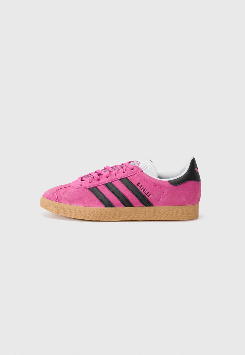 adidas Originals GAZELLE - Sneakers - semi lucid fuchsia/core black ...