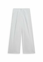 Massimo Dutti WITH DARTS DETAIL - Stoffhose - white/weiß - Zalando.at