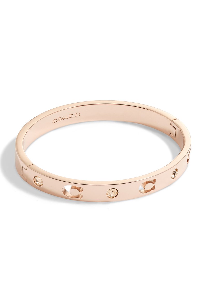 COACH COACH C HINGED - Bracelet - rose gold coloured/rose gold-coloured ...