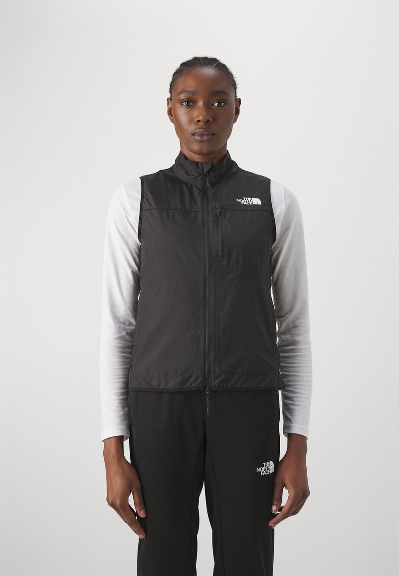 The North Face HIGHER RUN WIND VEST - Waistcoat - black - Zalando.co.uk