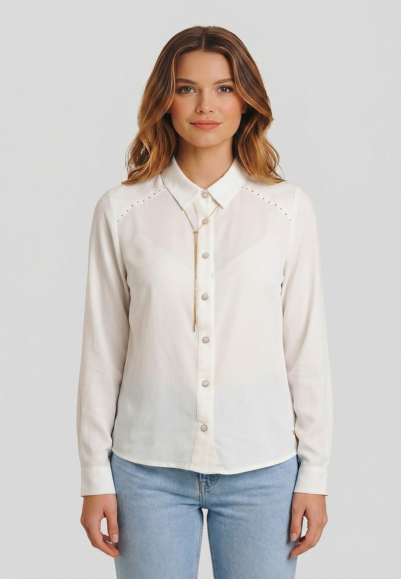 Freeman T. Porter Chemisier - blanc - ZALANDO