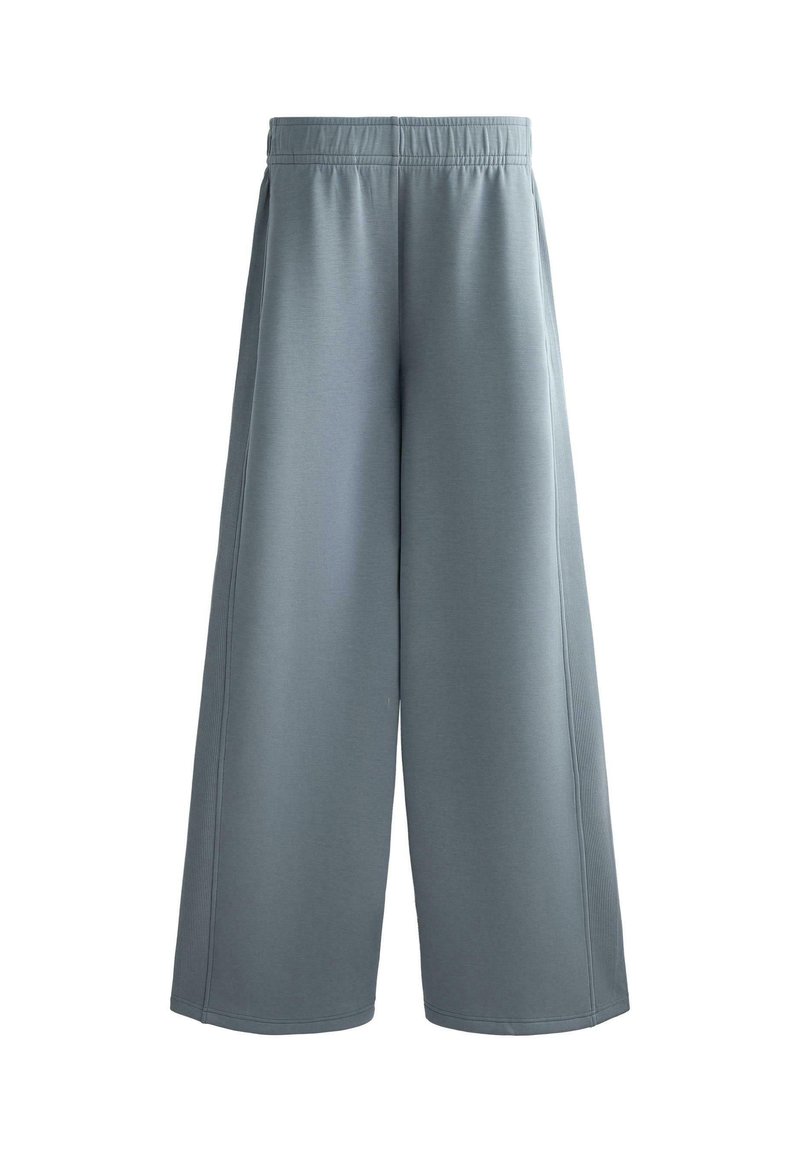 OYSHO WIDE-LEG STRAIGHT WITH SIDE RIB AND BRUSHED MODAL ...