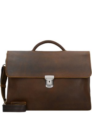 Burkely BURKELY VINTAGE SCOTT - Mallette - cognac - ZALANDO.FR