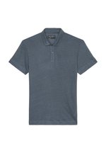 Marc O'Polo SHAPED - Polo shirt - moon stone/blue - Zalando