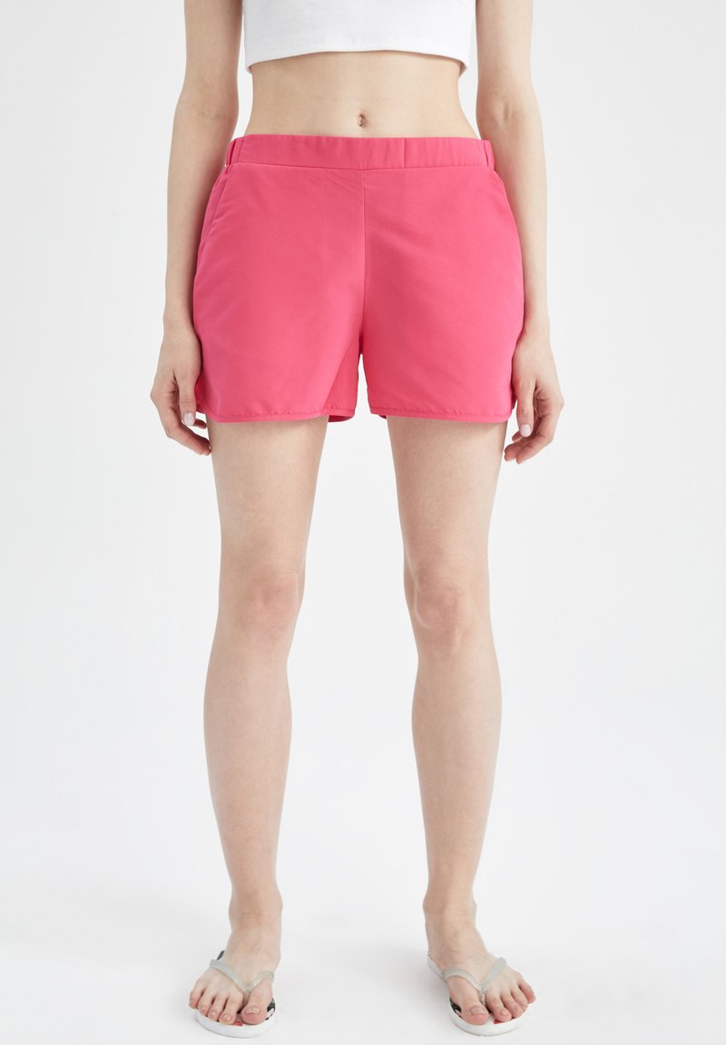 Defacto Regular Fit Badeshorts Pink Pink Meliert Zalando At