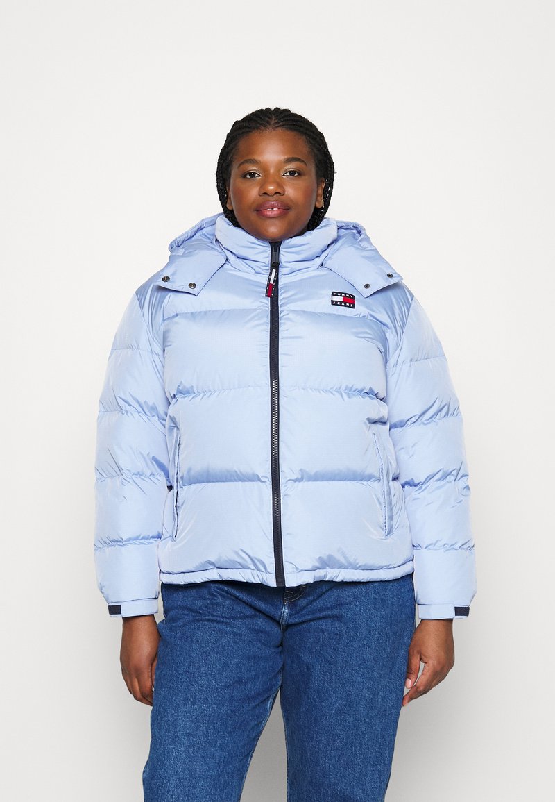 Tommy Jeans Curve ALASKA PUFFER - Down jacket - june iris/blue - Zalando.ie