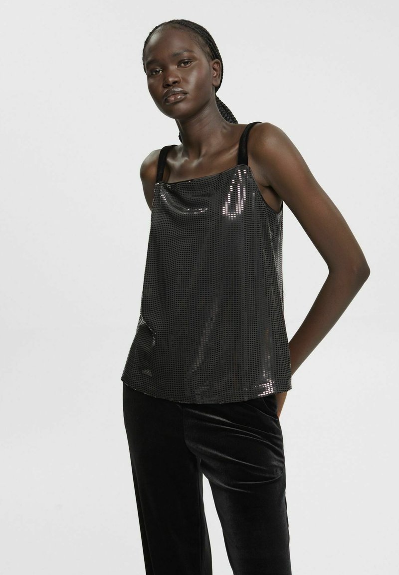 Esprit Collection Top - black - Zalando