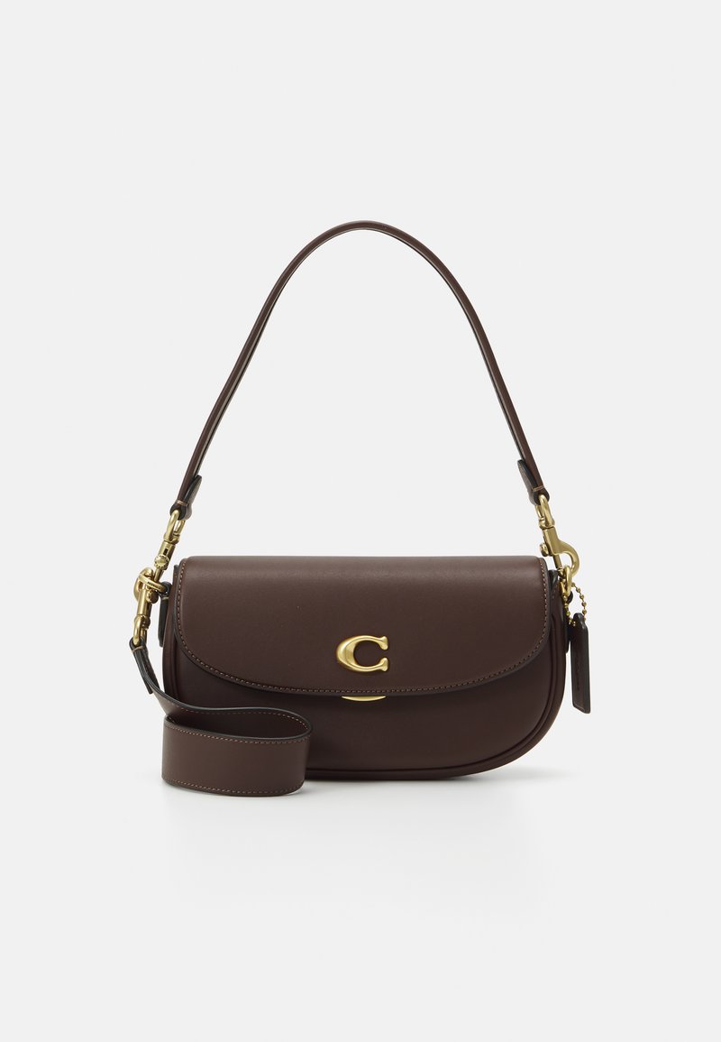 Coach EMMY SADDLE BAG - Handtasche - maple/dunkelbraun - Zalando.de