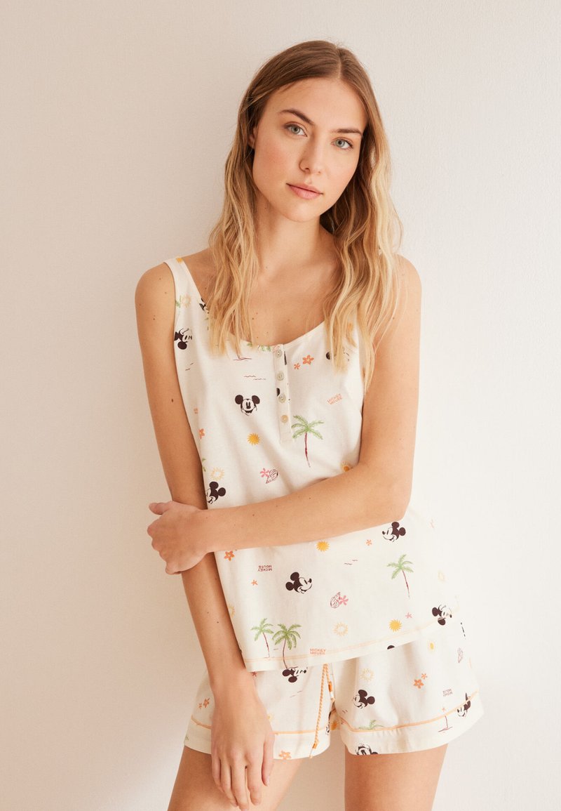 women'secret SET - Pyjama set - white - Zalando