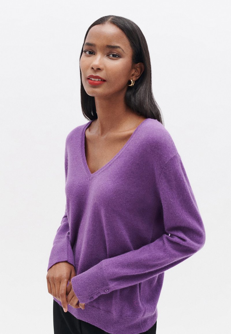 Caroll FRENCH FASHION ELEGANT MODERN - Strickpullover - parma/lila - Zalando.at