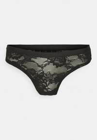 Triumph SMART DECO HIGH LEG STRING - String - black/schwarz - Zalando.de