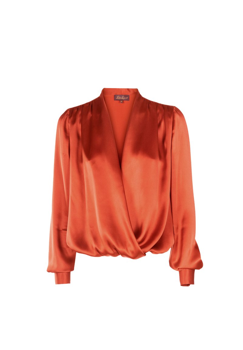 Luisa Spagnoli LANCETTA - Blůza - ruggine/oranžovo-hnědý denim - Zalando.cz