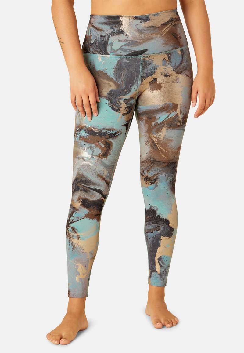 Beyond Tights - ocean blue marble foil/mehrfarbig - Zalando.de