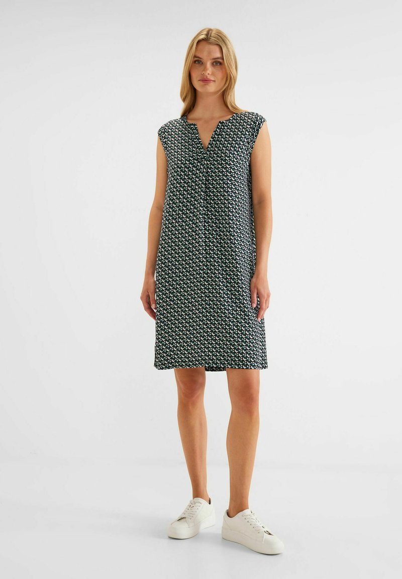 Street One MIT MINIMALPRINT - Robe de jour - grün/vert clair - ZALANDO.FR