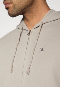 Champion ICONS TONAL FULL ZIP HOODIE - Zip-up sweatshirt - light grey ...