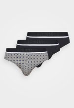 Schiesser RIO 3 PACK - Slip - black/white/schwarz - Zalando.at