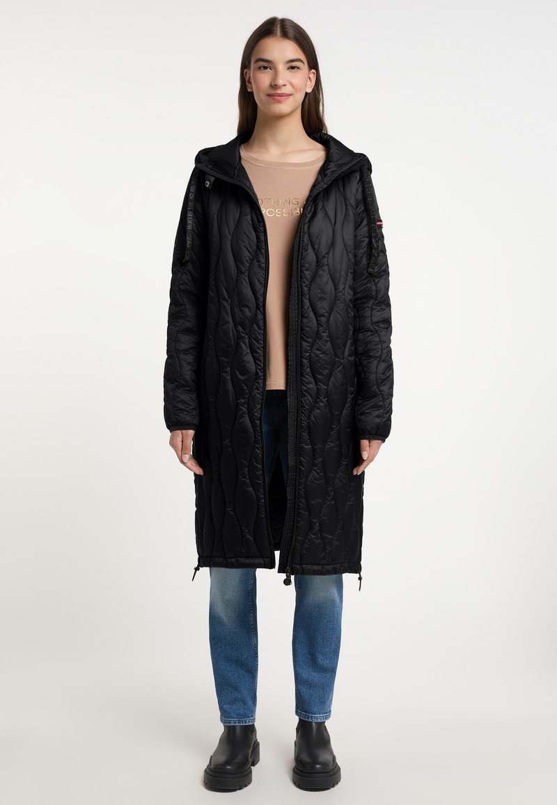 Frieda & Freddies THERMOLITE FOXIE - Wintermantel - black/schwarz ...
