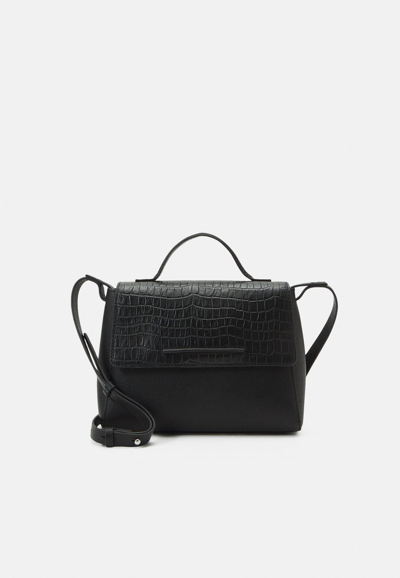 Zign LEATHER - Across body bag - black - Zalando.ie