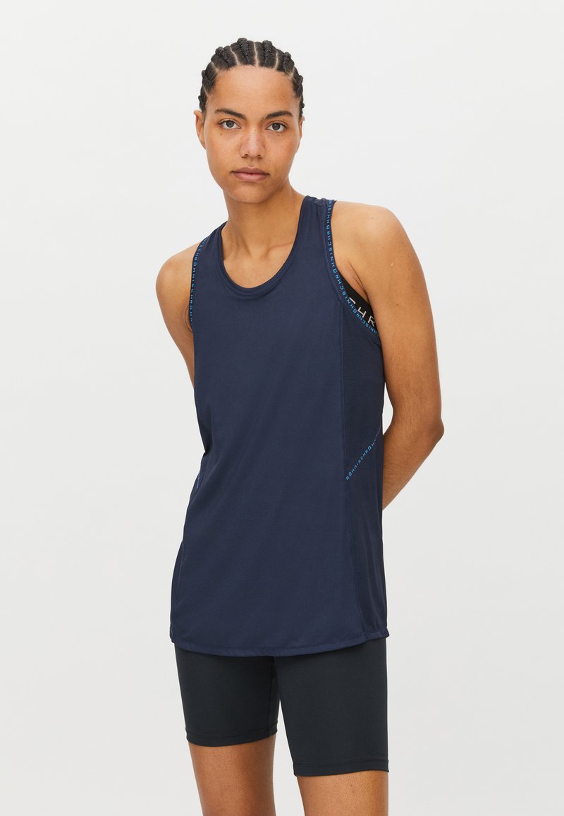 Röhnisch LYNDA RACERBACK - Top - navy/dark blue - Zalando.de