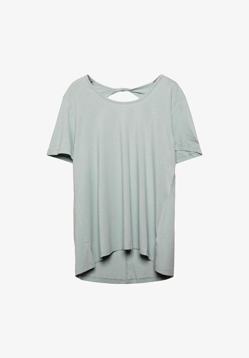 Esprit T Shirt Basic Pastel Green Lichtgroen Gemêleerd Zalando Be