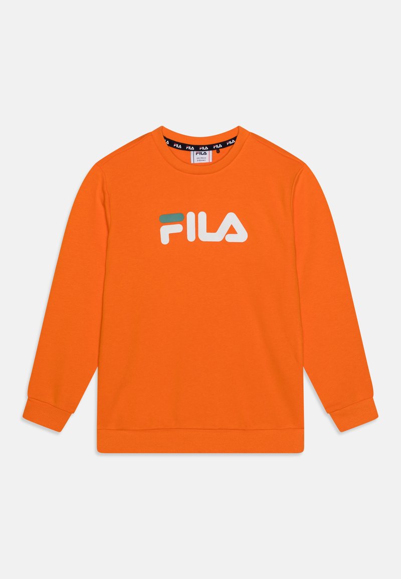 Fila SORDAL CLASSIC LOGO CREW UNISEX - Sudadera - celosia orange ...