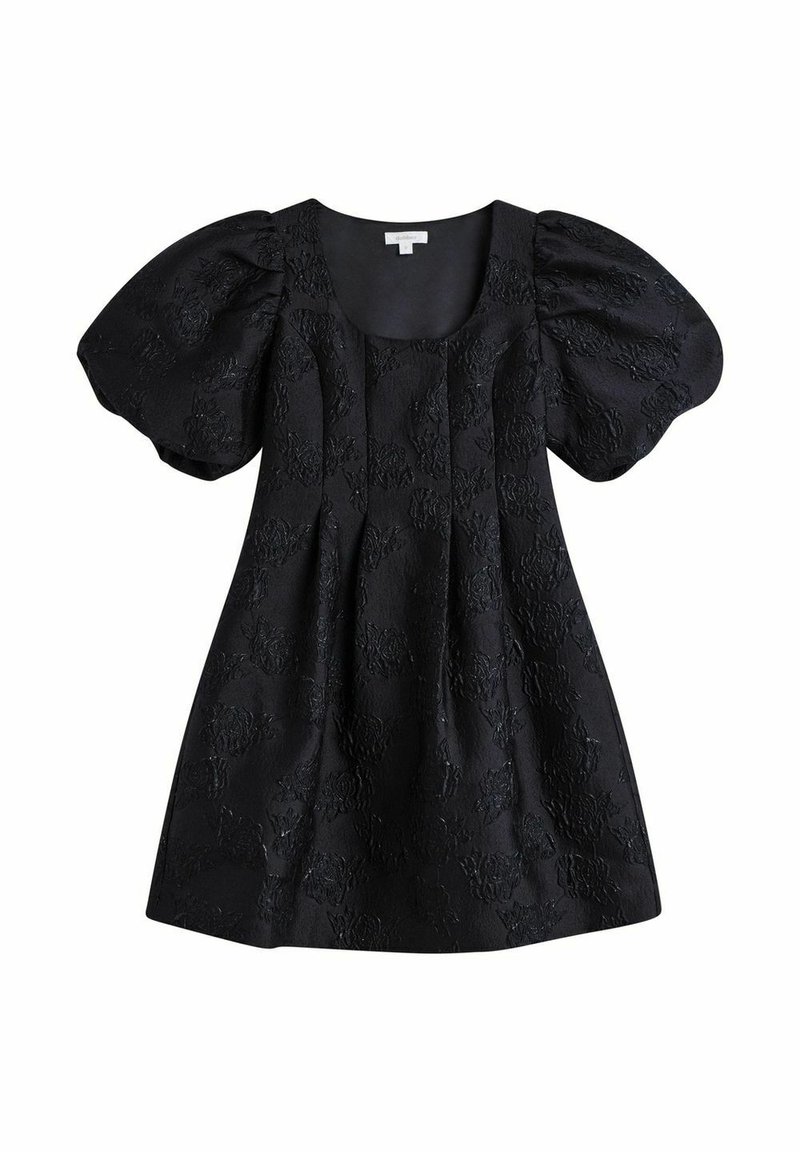 Dobber VERIA JACQUARD - Freizeitkleid - black/schwarz - Zalando