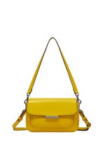 Liebeskind Berlin ANDREA AUS GLÄNZENDEM - Handtasche - zitrone/gelb ...