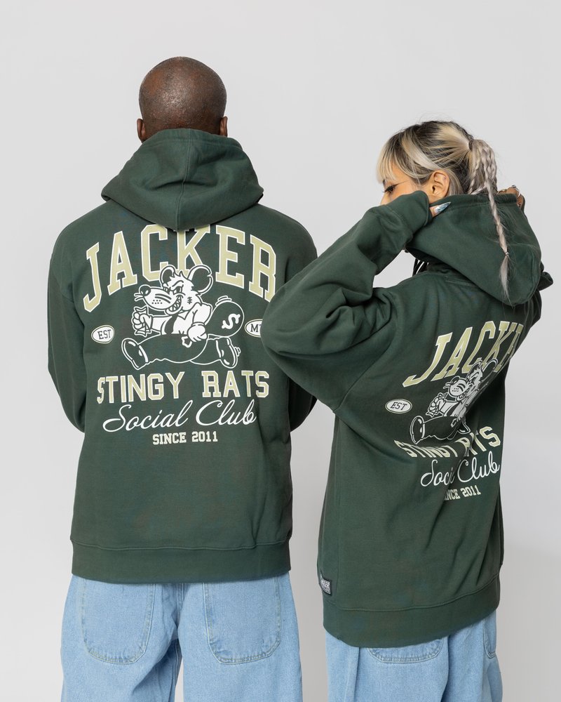 Jacker STINGY HOODIE UNISEX - Sweatshirt - green/vert - ZALANDO.FR