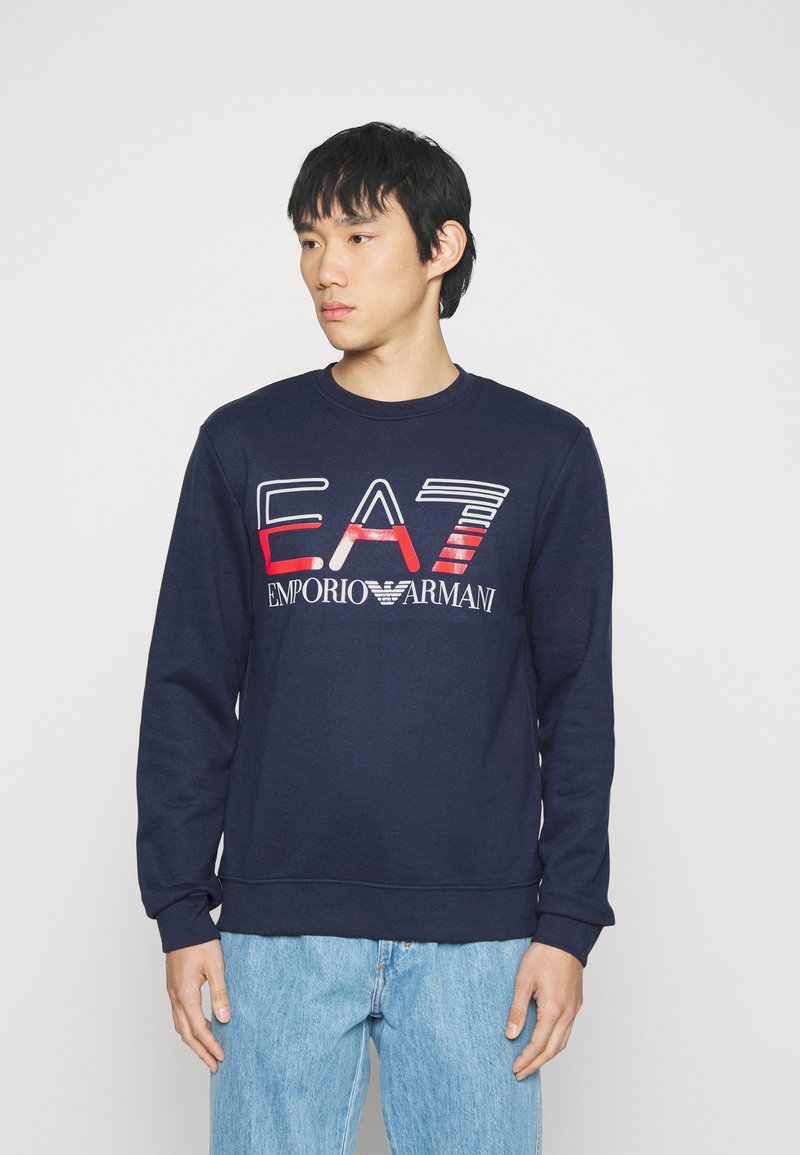 EA7 Emporio Armani Sweatshirt - dark blue/dunkelblau - Zalando.at