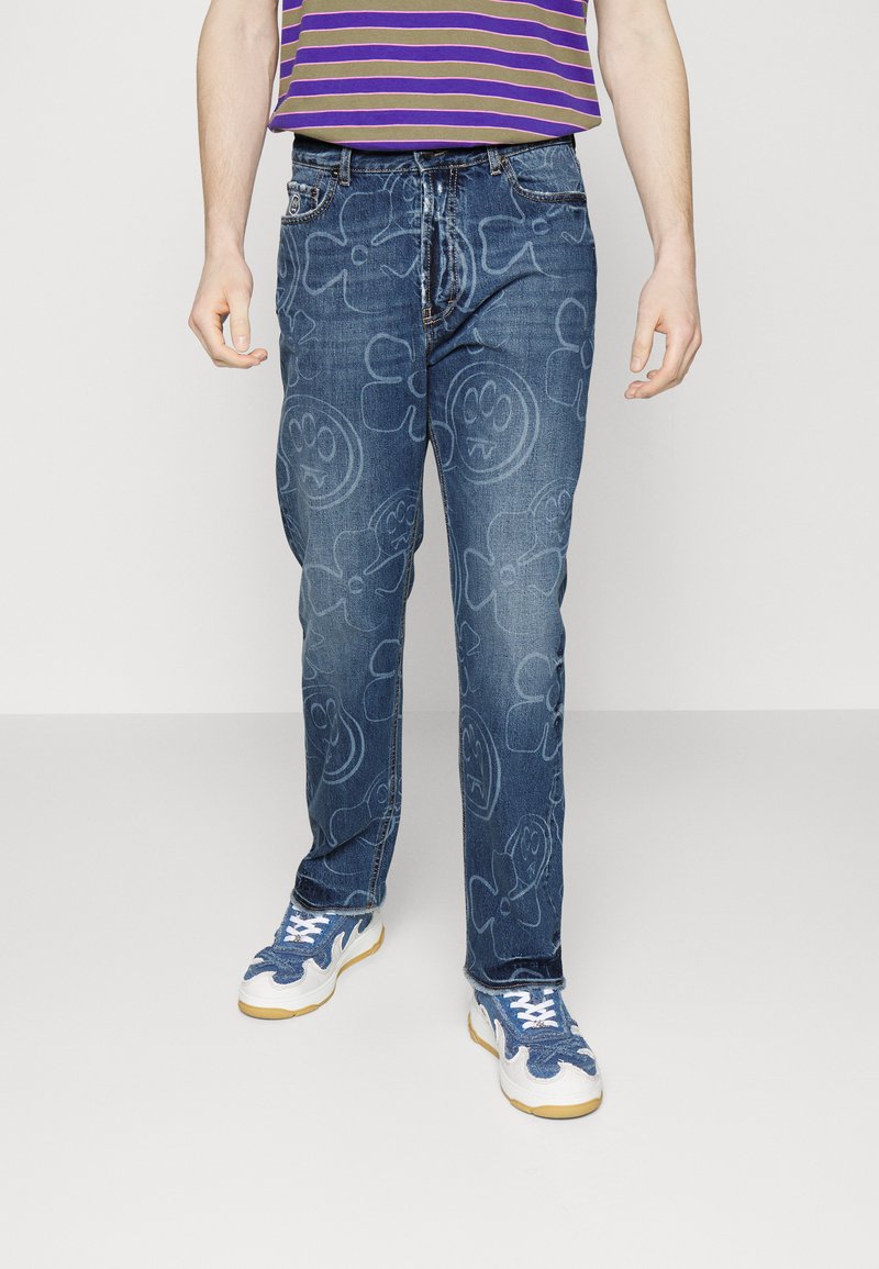 Barrow UNISEX - Straight leg jeans - light-blue denim/light-blue denim ...